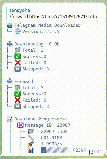 Docker应用21：TG资源下载并上传至网盘_木木的博客